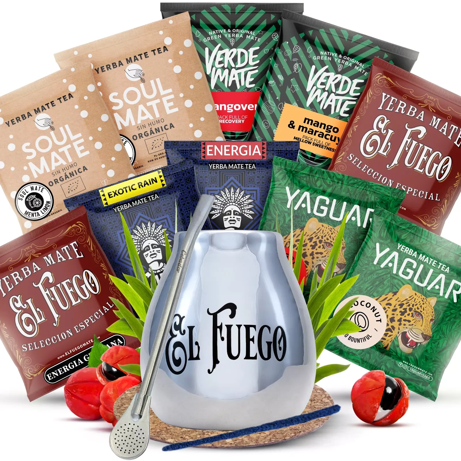 Yerba Mate 10x50g MIX Tropical Energia Guarana 10x50g - Yerba Mate ...