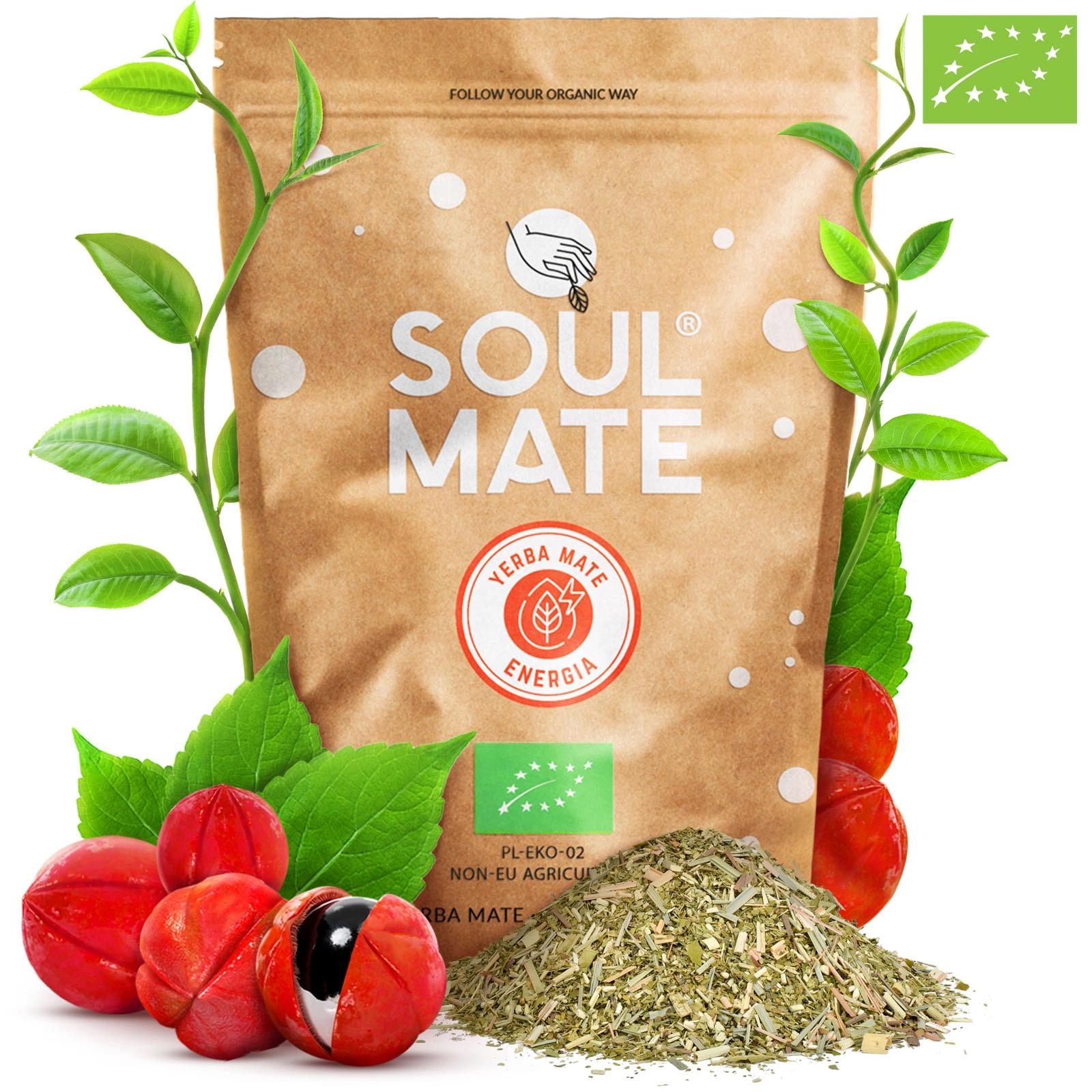 Soul Mate Orgánica Energia 0,5 kg (organická) 500g \ Energia Orgánica ...